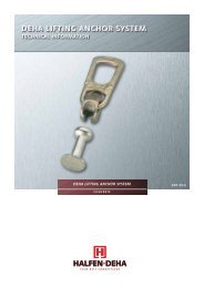DEHA SLEEVE SANDWICH PANEL ANCHORS - SALAM Enterprises