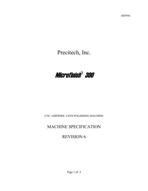 Microfinish 300