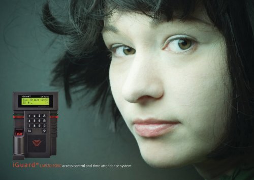 iguard®lm520-Fosc access control and time attendance system