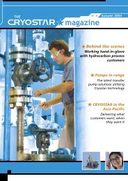 MRP Modular Reciprocating Pump - Cryostar