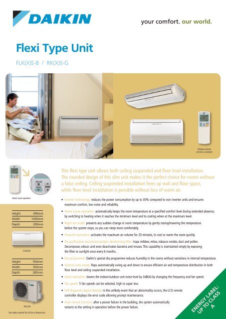 Flexi Type Unit - Ultimate Air