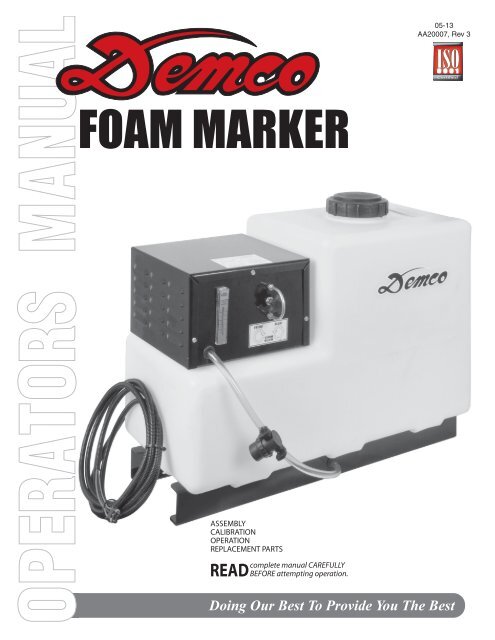 AA20007 - Foam Marker - Demco Products