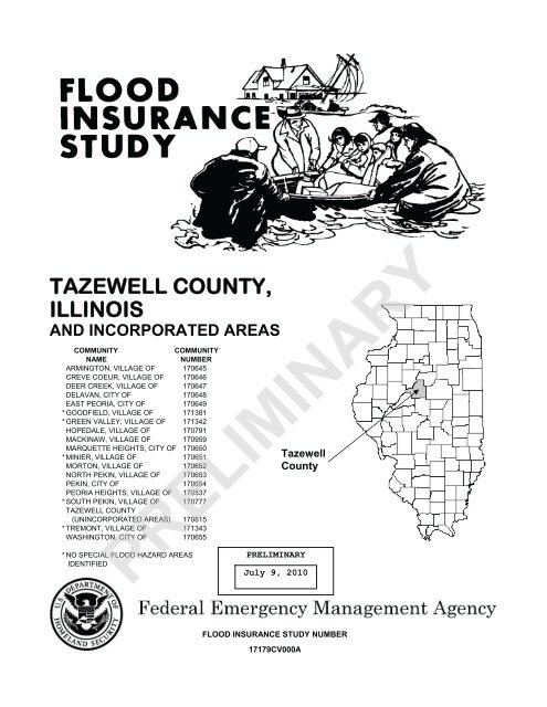 Flood Insurance Study - Illinois Floodplain Maps