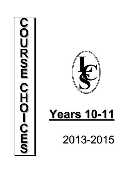 Years 10-11 - Littleover Community School