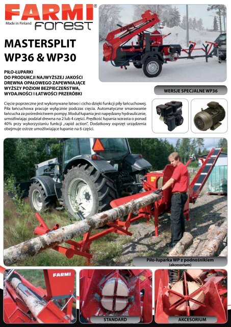 MASTERSPLIT WP36 & WP30 - Farmi Forest