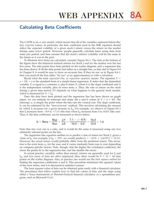 Calculating Beta Coefficients