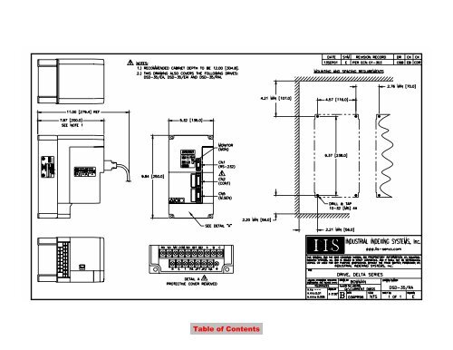 Delta Drawings - Industrial Indexing Systems