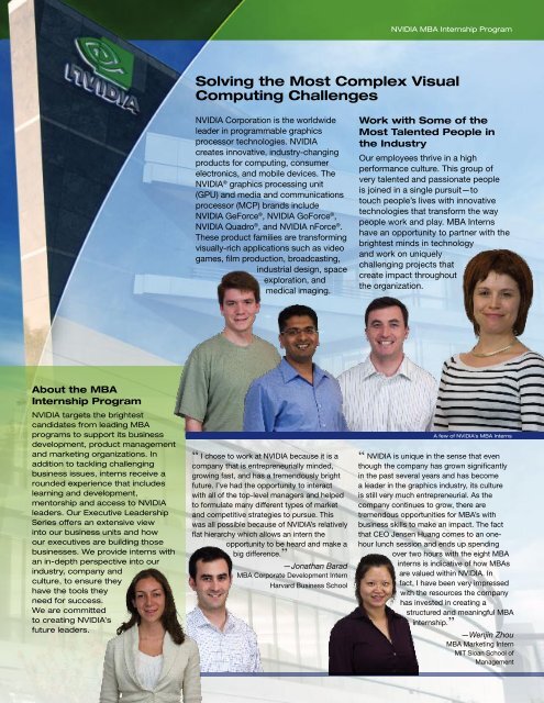 Solving the Most Complex Visual Computing Challenges