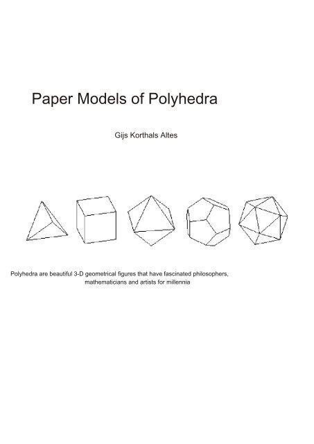 paper-polyhedra