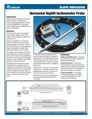 Digitilt AT Inclinometer System - Slope Indicator