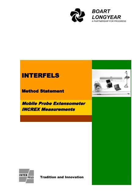 Increx Method Manual - Slope Indicator