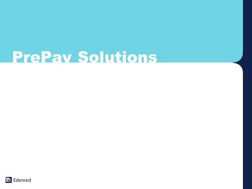 PrePay Solutions Presentation - Edenred