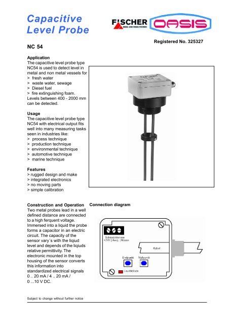 Capacitive Level Probe - Calcuttayellowpages.com