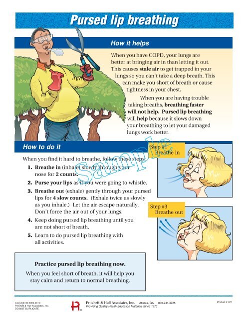 Pursed lip breathing - Pritchett & Hull Associates, Inc.