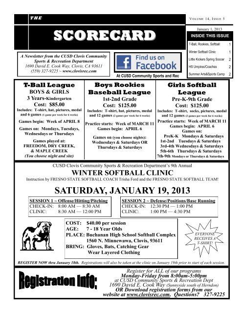 SCORECARD - Bud Rank Elementary School