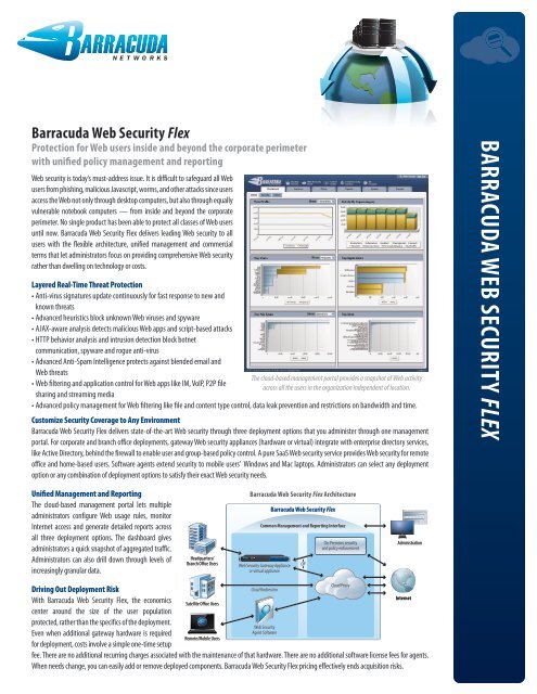 BARRACUDA WeB SeCURity Flex - 1234Micro