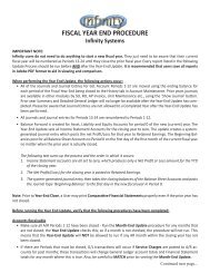 Infinity Client Setup.pdf - c-Systems Software, Inc.