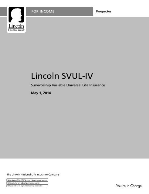 Product Prospectus - Lincoln Financial Group