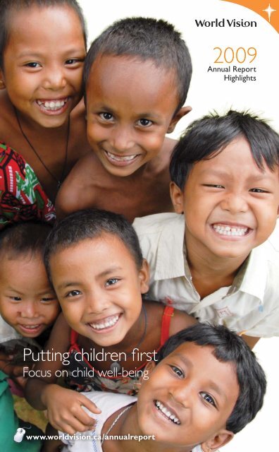 2009 Annual Report - World Vision Canada
