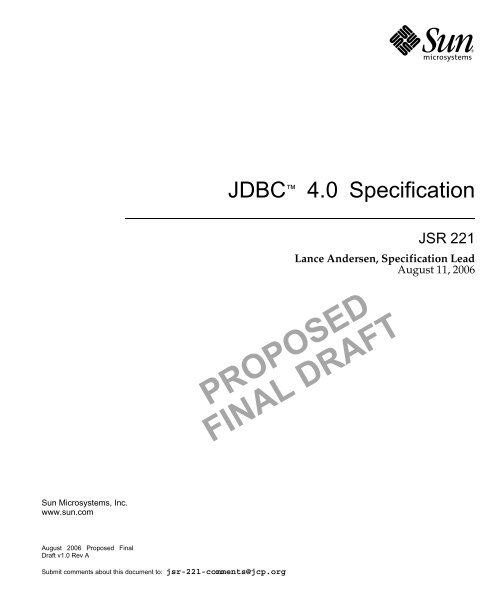 PROPOSED FINAL DRAFT - Oracle Software Delivery Cloud PROPOSED FINAL DRAFT - Oracle Software Delivery Cloud