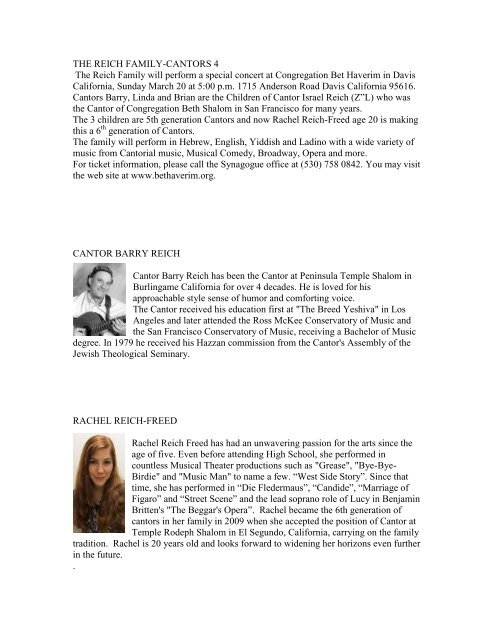 Rachel Reich - Facebook, Instagram, Twitter [Profiles]