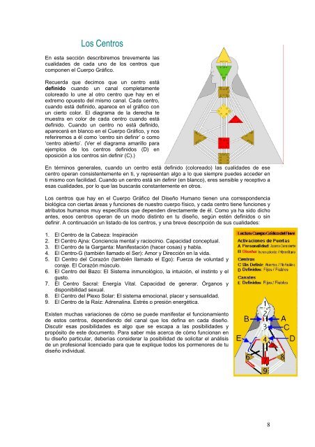 Los Centros En esta secci