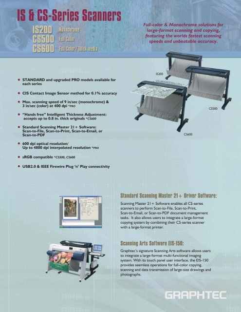 New Graphtec 42" Scanners Now Available! - Document Management