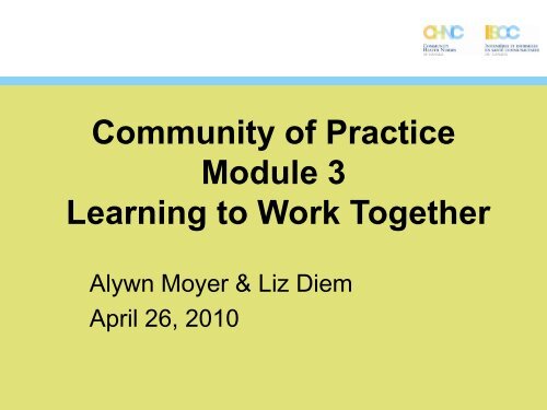 Module 3 Powerpoint - Community Health Nurses Canada