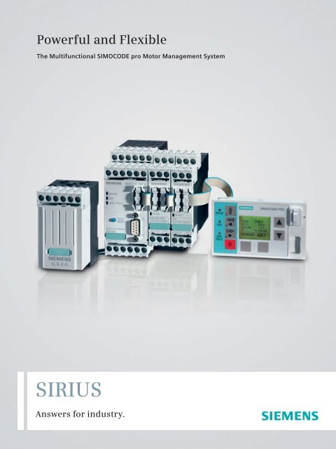 SIMOCODE pro - Industry