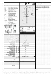 download datasheet - Sensorsystem Srl