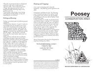 Weldon Spring Conservation Area Map - Missouri Department of ...