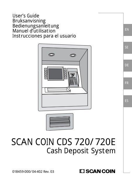 SCAN COIN CDS 720/720E