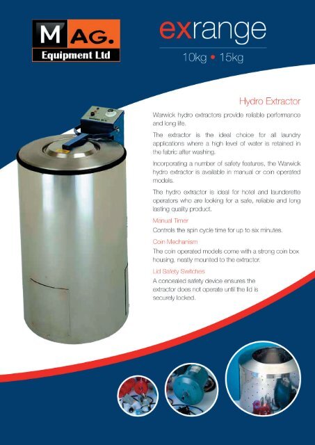 full details on the warwick 15kg hydro extractor - Laundry Equipment ...