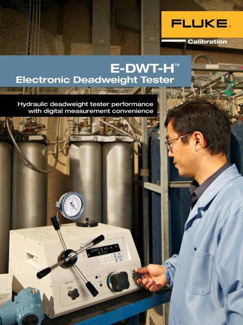 Electronic Deadweight Tester - Chell Instruments Limited
