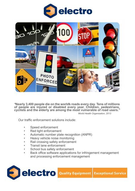 Redflex Speed Enforcement Brochure - Electro Automation Group ...