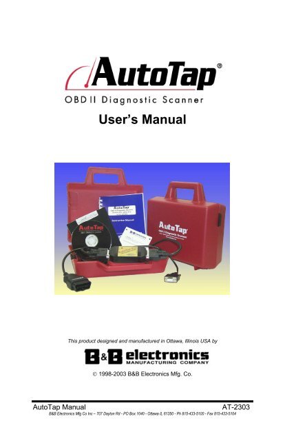 AutoTap V2.04 V5 Manual