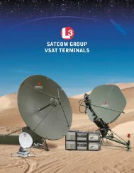 Hawkeye™ III Series Multiband VSAT Terminals - Gcs