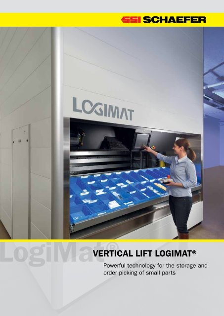 VERTICAL LIFT LOGIMATÂ® - SSI Schaefer