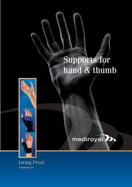 Supports for Hand and Thumb (PDF) - Mediroyal
