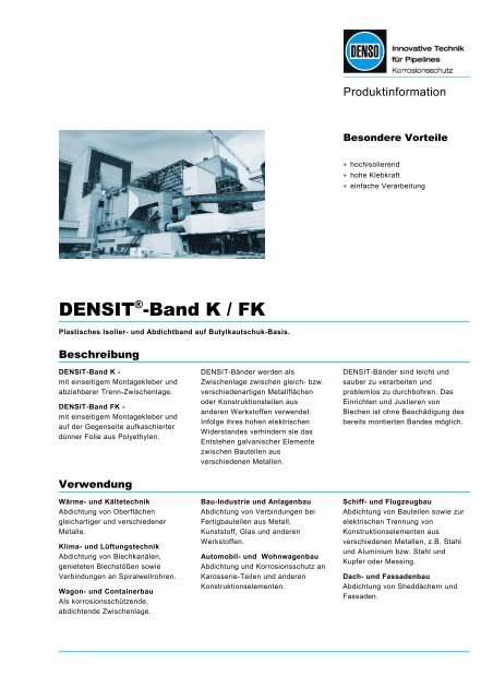 DENSITÂ®-Band K / FK - DENSO