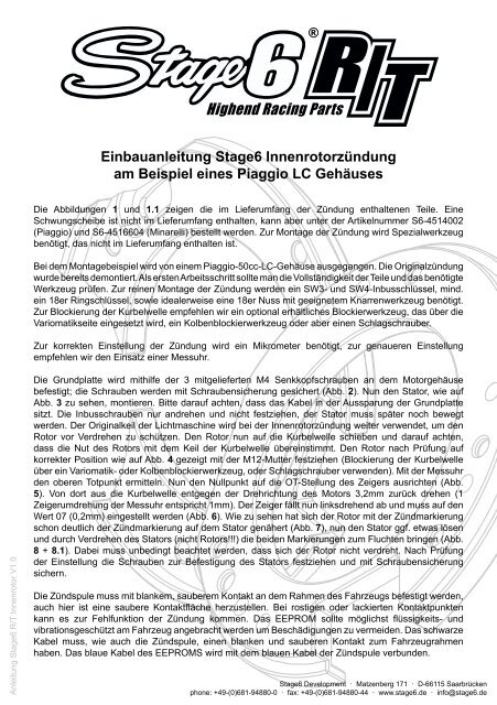 Stage6 Inner-Rotor Ignition