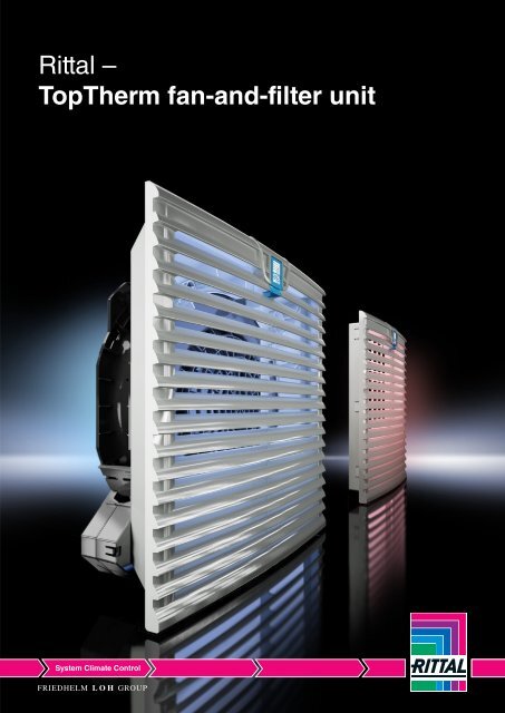 TopTherm fan-and-filter unit - Rittal