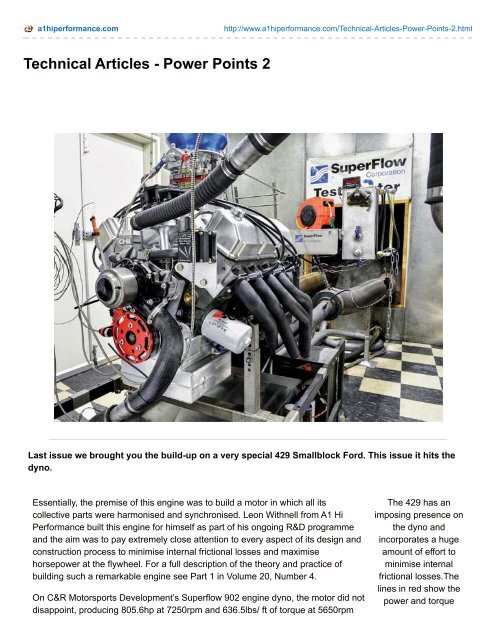 Technical Articles ­ Power Points 2