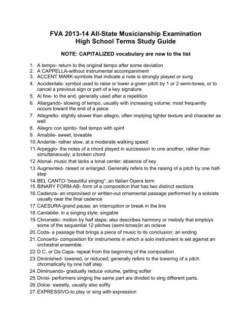 9-12 vocabulary study guide