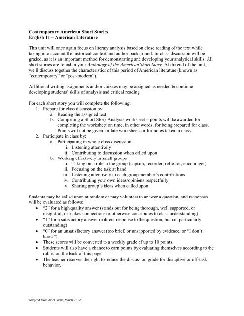 Contemporary American Short Stories.pdf