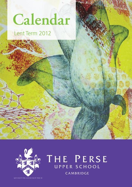 Calendar - The Perse School
