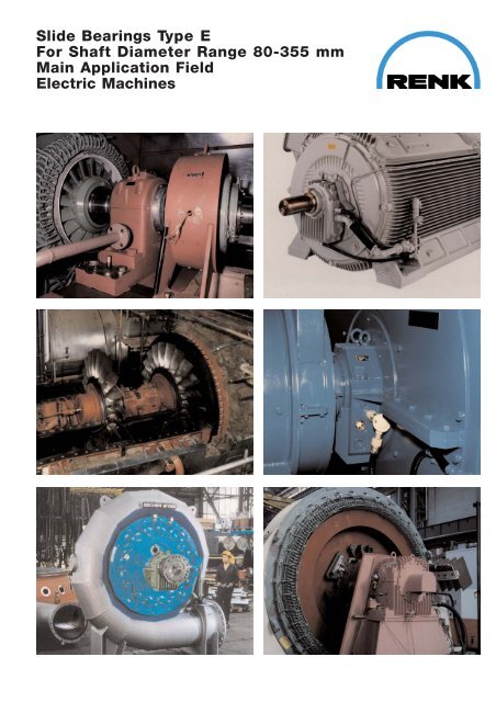 Slide Bearings Type E For Shaft Diameter Range 80-355 mm Main ...