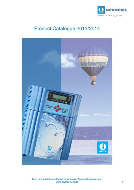 Heyl Neomeris product catalogue 110126 SAYx - say su arÄ±tma