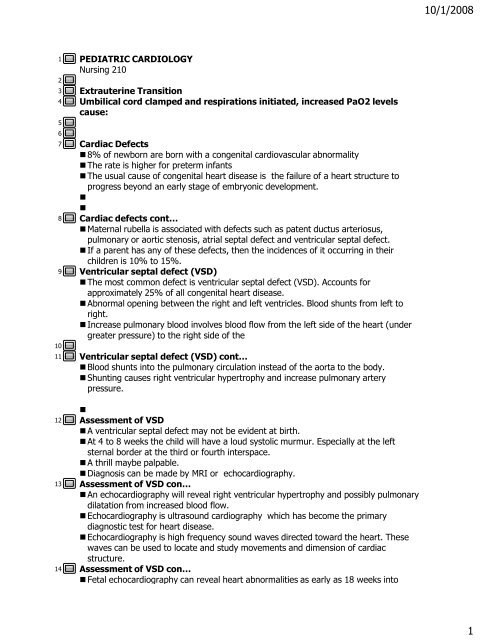 PEDIATRIC CARDIOLOGY 2outline.pdf