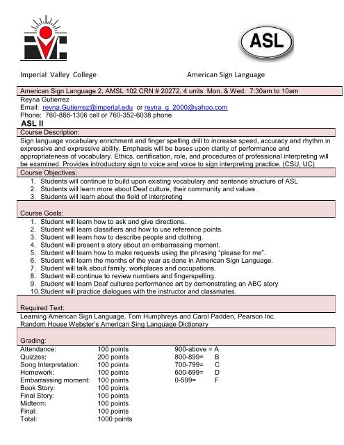 american sign language certification programs near me